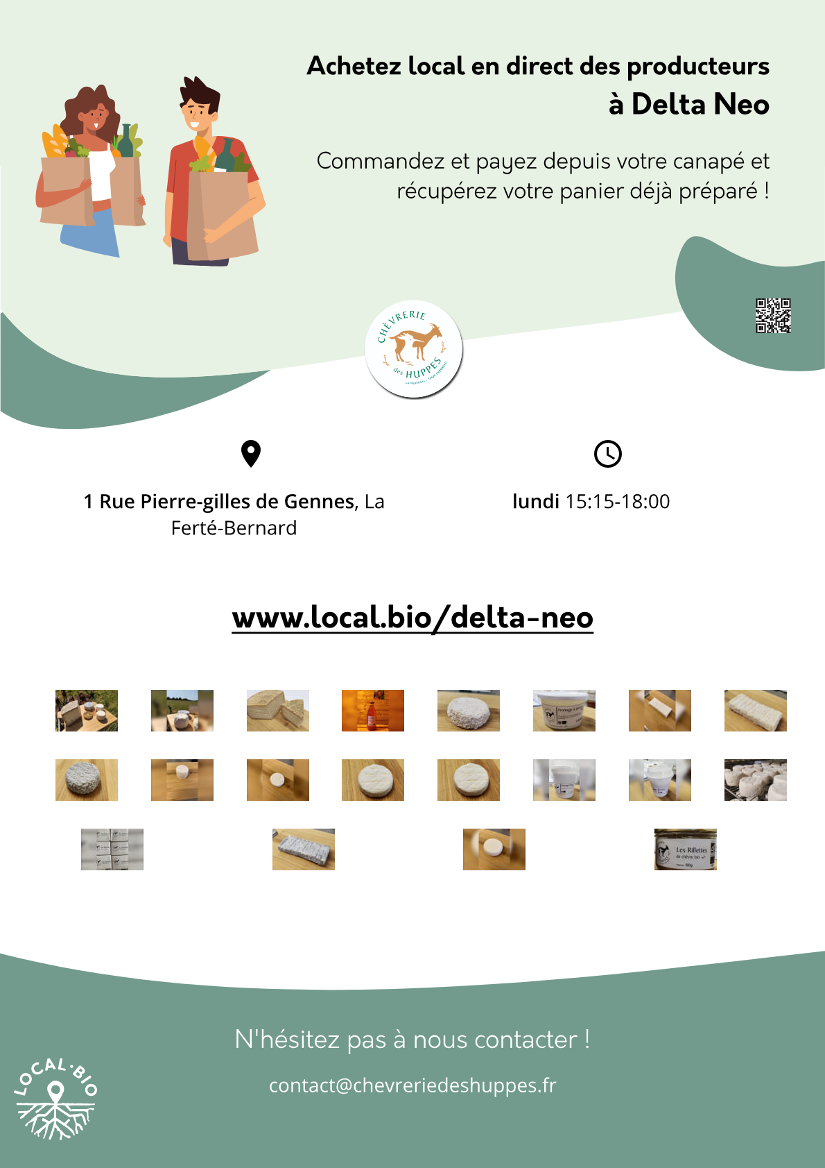 Delta Neo - produits bio locaux en vente directe à La Ferté-Bernard ...
