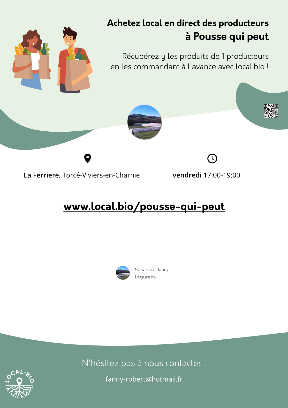 Pousse qui peut - produits bio locaux en vente directe à Torcé-Viviers ...